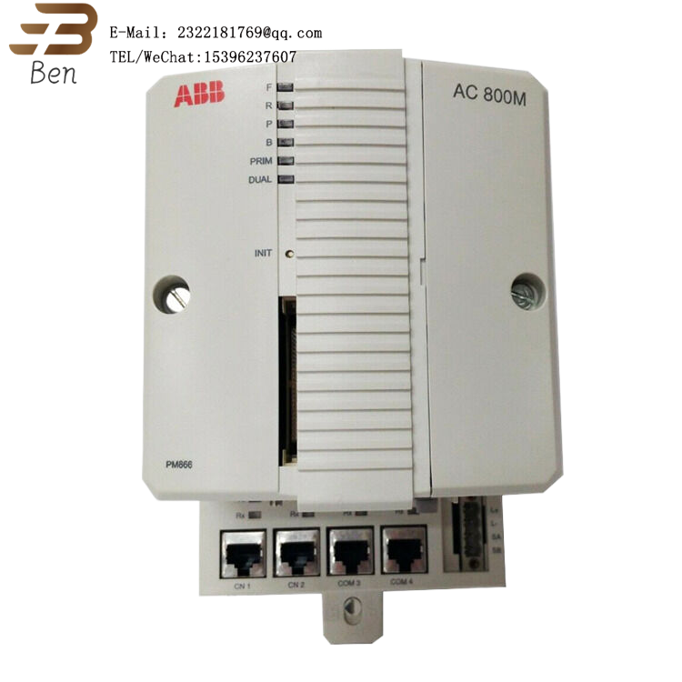 AC 800M Controller Hardware PM866AK02 3BSE081637R1 Modular controller ...