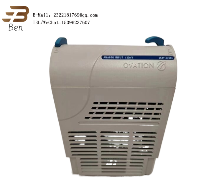 Emerson Ovation System 1C31113G01/1C31116G01 Analog input module ...