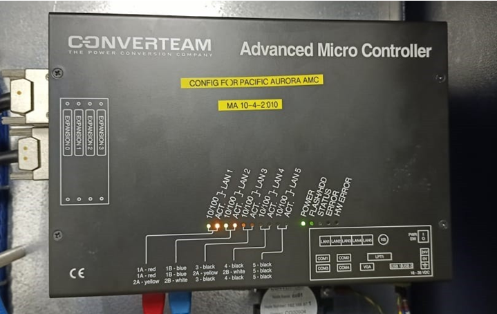 CONVERTEAM P110-6053/P112-6052/P111-6052 Advanced Micro Controller ...